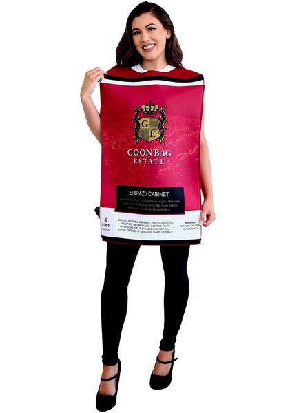 Adult Aussie Wine Cask Goon Bag Costume One Size | Shop 10,000+ Party ...