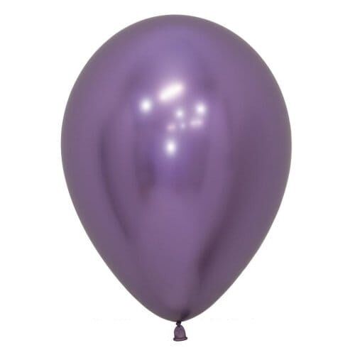 Violet Purple Reflex/Chrome Latex Balloons 30cm Pk 12 | Shop 10,000 ...