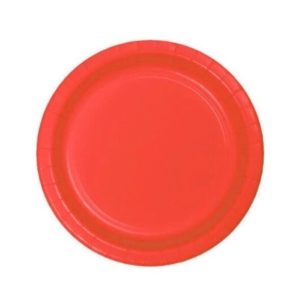 Ruby Red Paper Lunch Plates 9in 22cm Pk 8 NPC | Shop 10,000+ Party ...