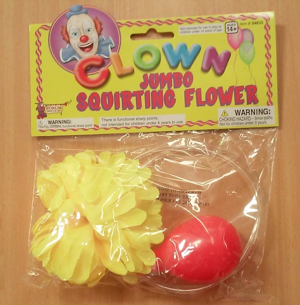 Clown Squirting Flower - Costume Props - Shindigs.com.au