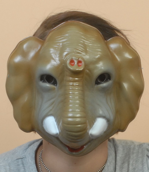 Elephant Mask Pk 1 - Animal Masks - Buy Online