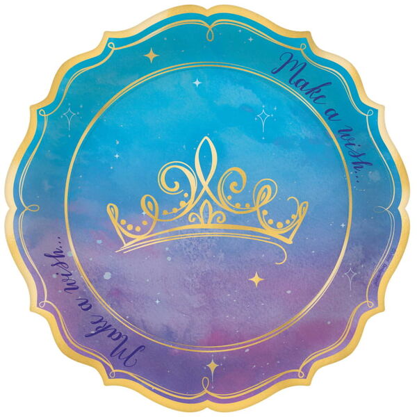 Disney Princess Make A Wish Paper Plates Pk8 | Shop 10,000+ Party ...