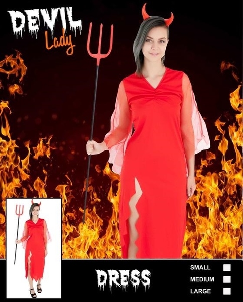 Adult Devil Costume - Halloween Costumes - Shindigs.com.au