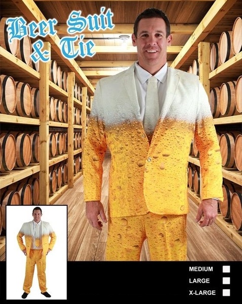 Adult Beer Suit - Oktoberfest Costumes - Shindigs.com.au