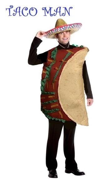 Adult Taco Costume - Party Costumes - Shindigs.com.au