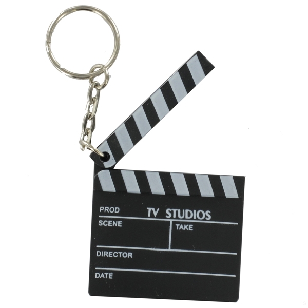 Key Ring - Movie Clapboard Pk12 - Happytime