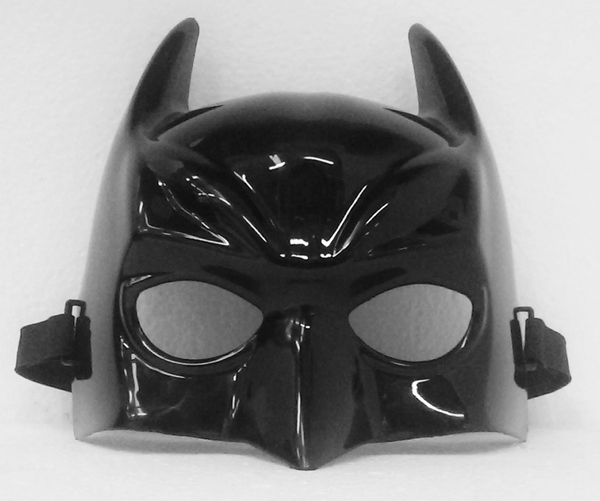 Black Plastic Batman Party Mask Pk 1 | eBay