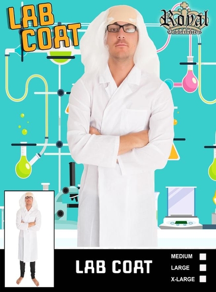 Adult Lab Coat Costume - Party Costumes - Shindigs.com.au